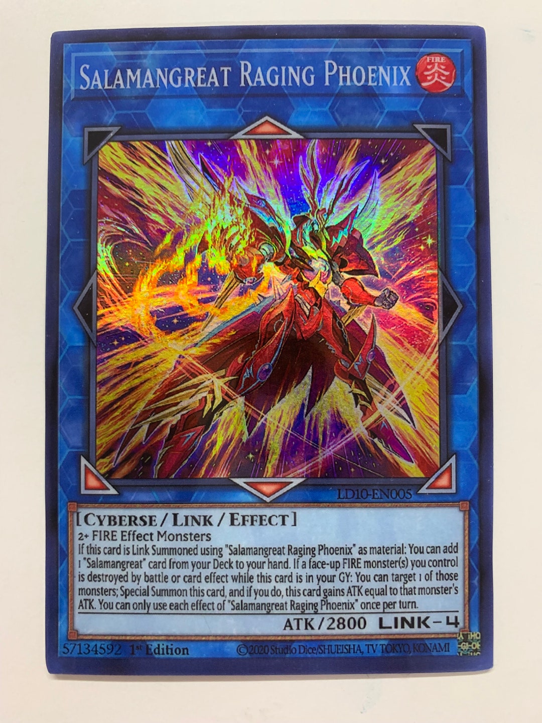 Salamangreat Raging Phoenix | Super Rare | Orica PROXY - Etsy