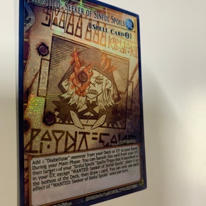 WANTED: Seeker of Sinful Spoils Secret Rare Orica PROXY - Etsy