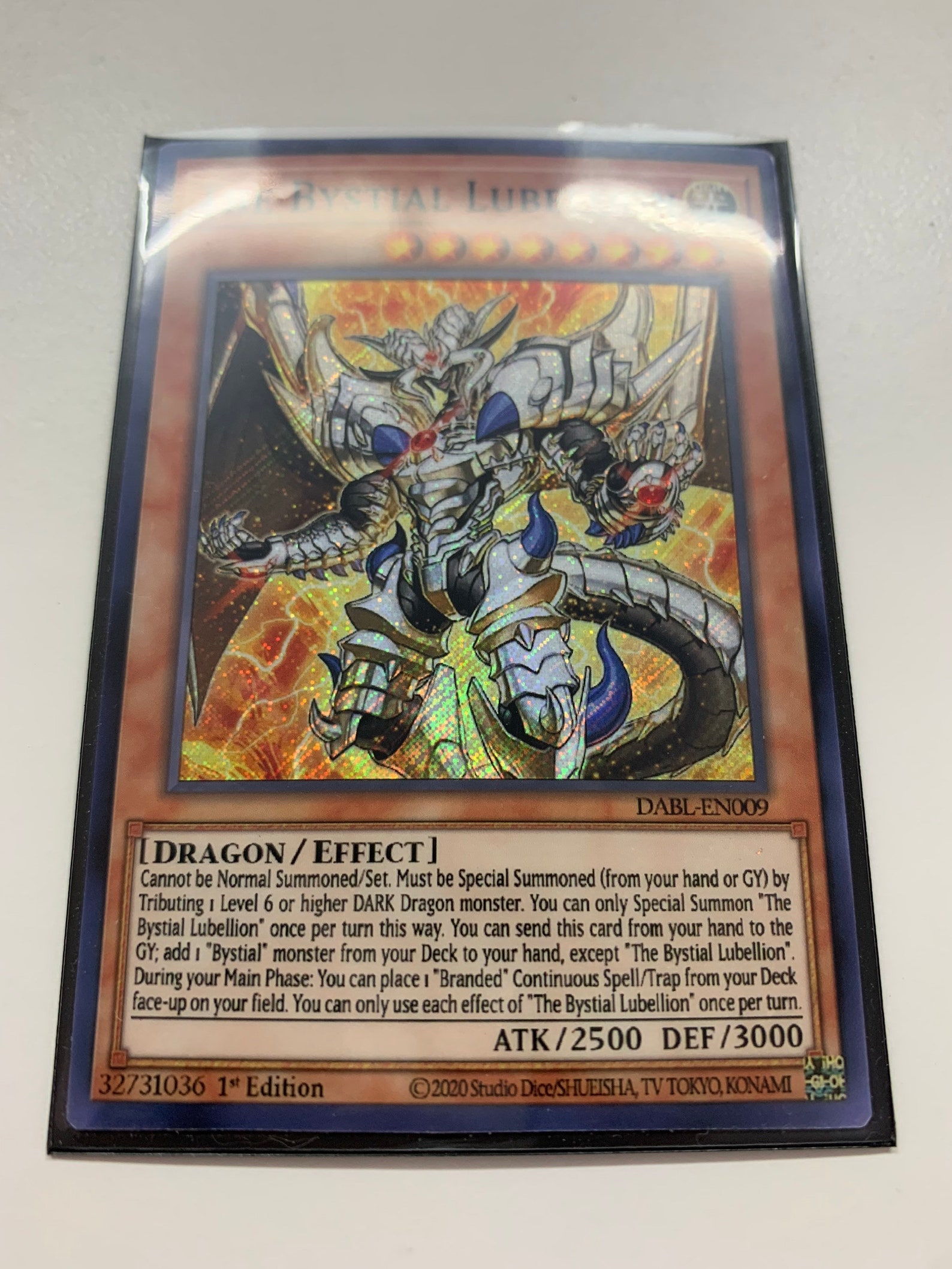 The Bystial Lubellion Secret Rare Orica PROXY - Etsy