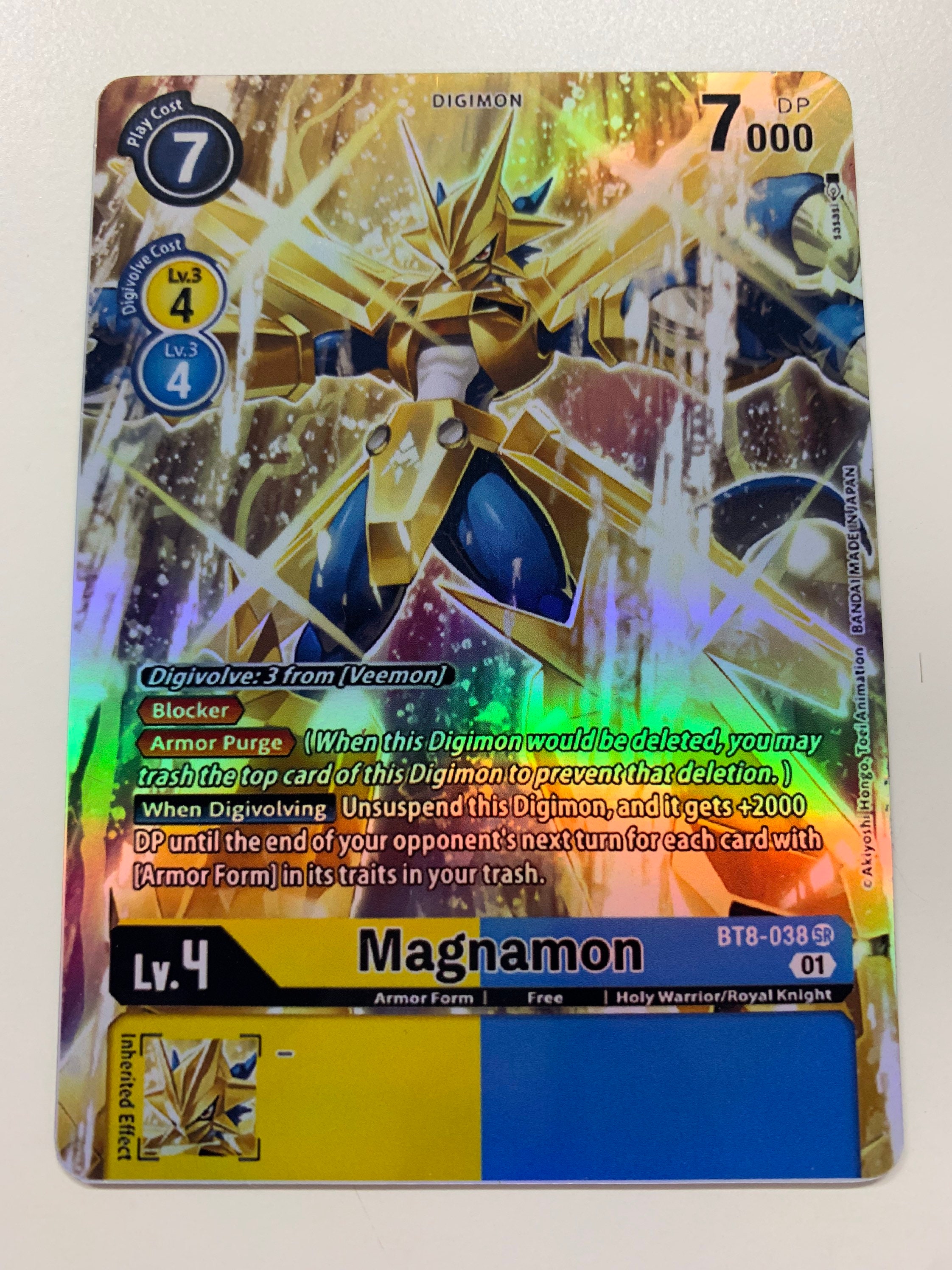Magnamon Card