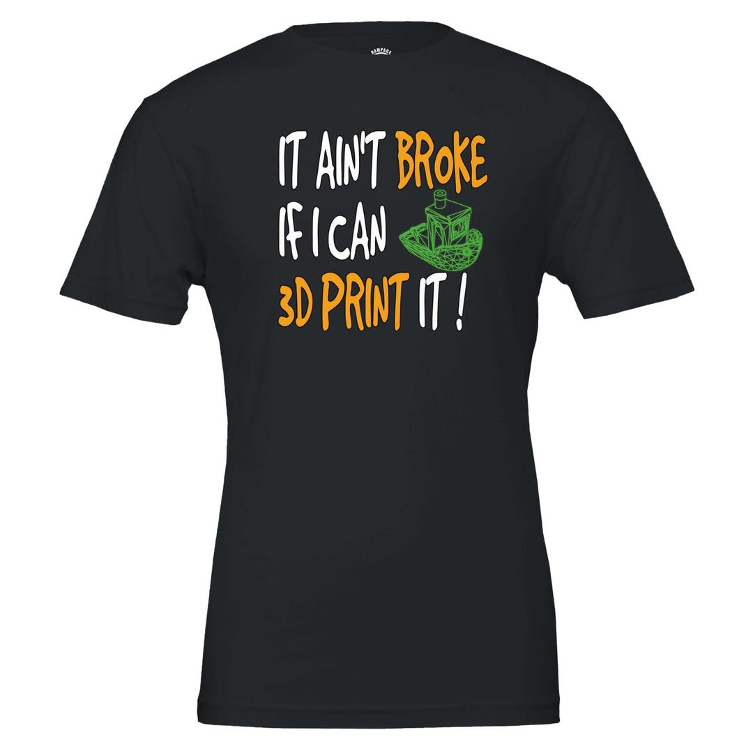 Funny 3D Printing T-shirt: Maker Gift Tee for Diyers - Etsy