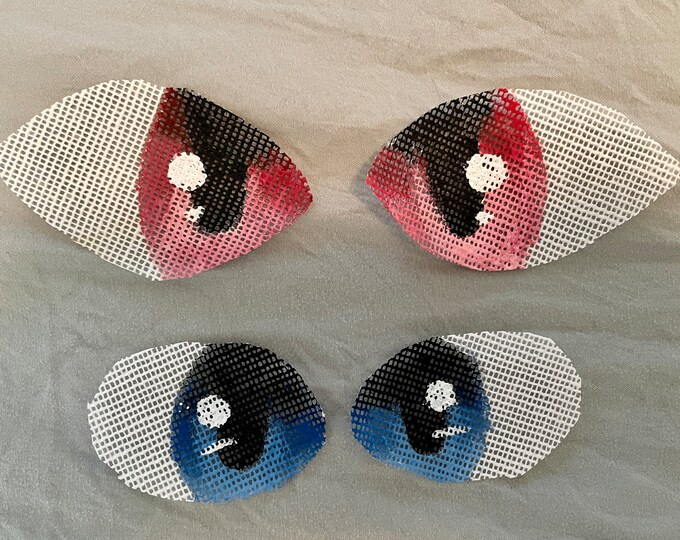 Dino Mask Eyes Premade Buckram Mesh - Etsy
