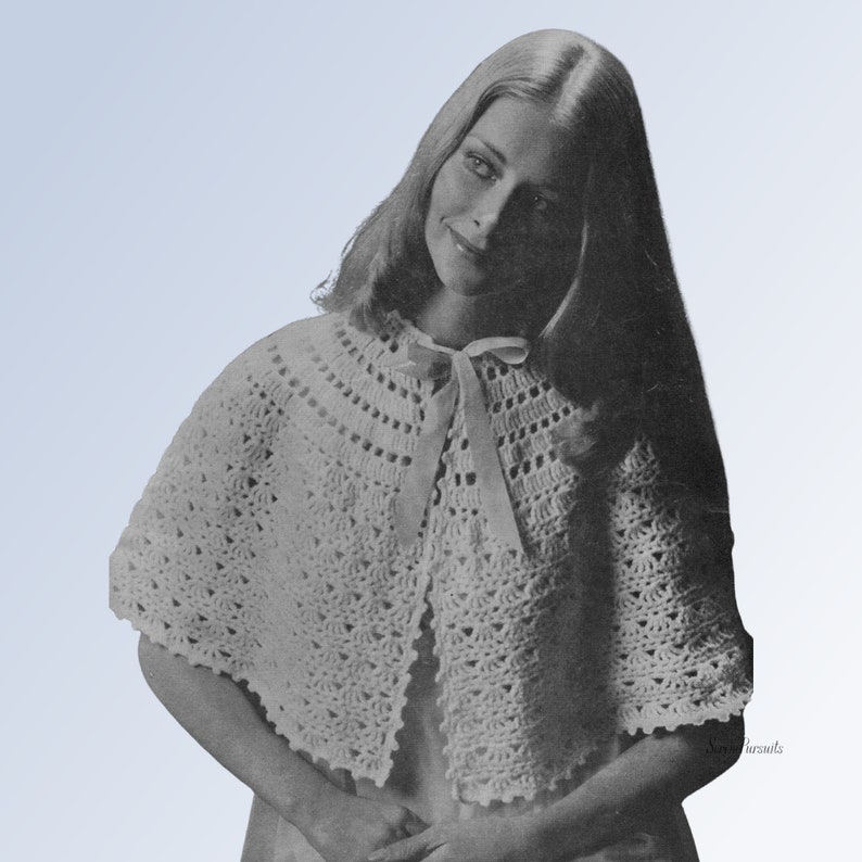 Crochet Bed Cape Pattern Pdf Download - Etsy UK