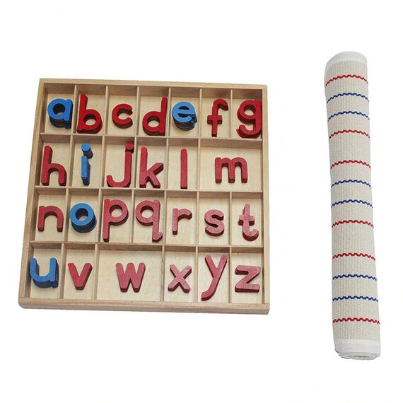 Toys Toys & Games Montessori Moveable Alphabet complete set Baby ...
