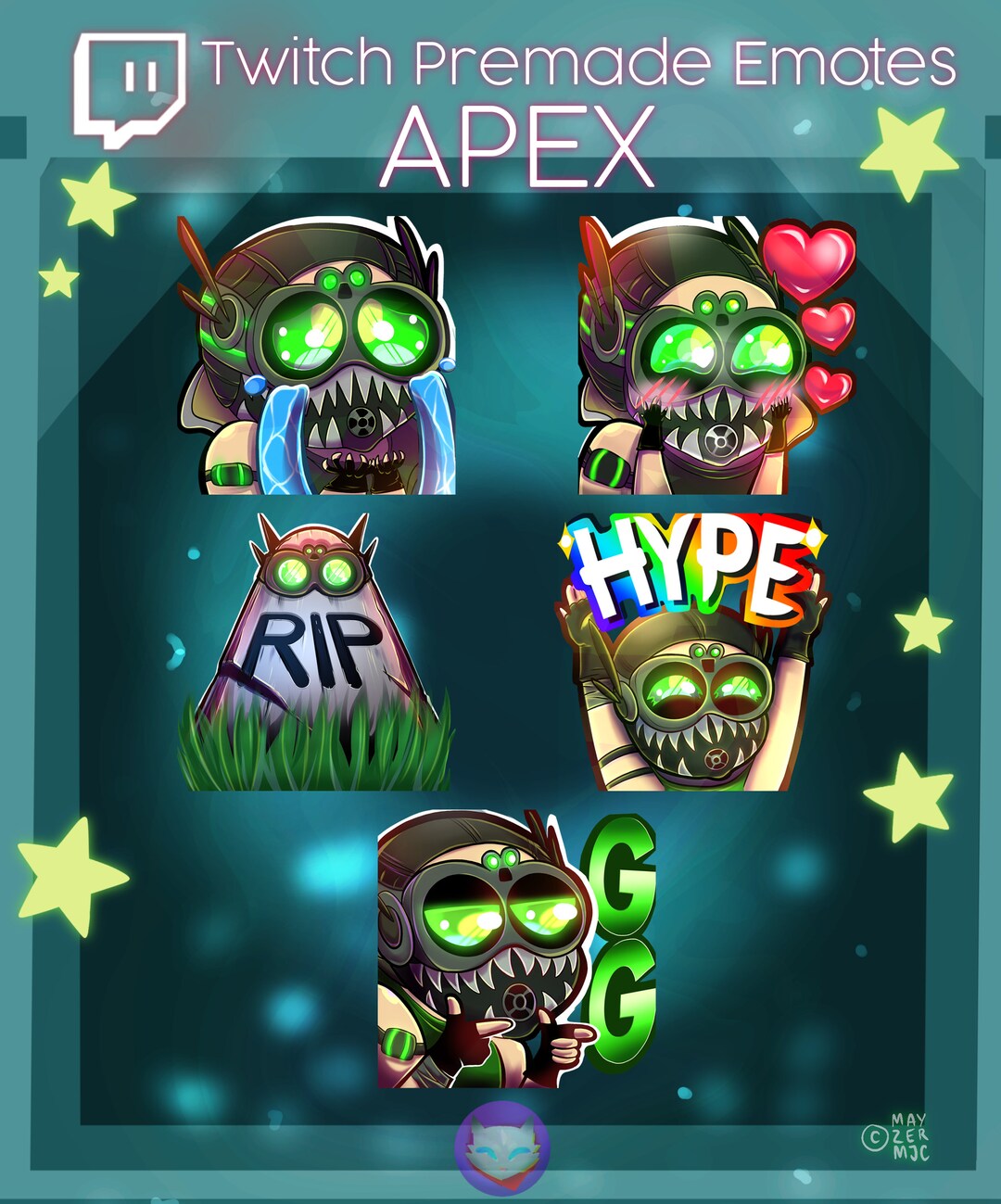 Octane APEX Legends Starting Pack (youtube/ Twitch / Discord ) / APEX ...