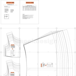 Digitise Sewing Patterns PDF Printable A4/US Letter/ A0/ Projector ...