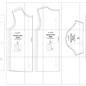 Digitise Sewing Patterns PDF Printable A4/US Letter/ A0/ Projector ...