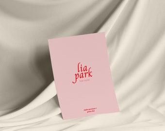 Makeup Artist Menu | Etsy