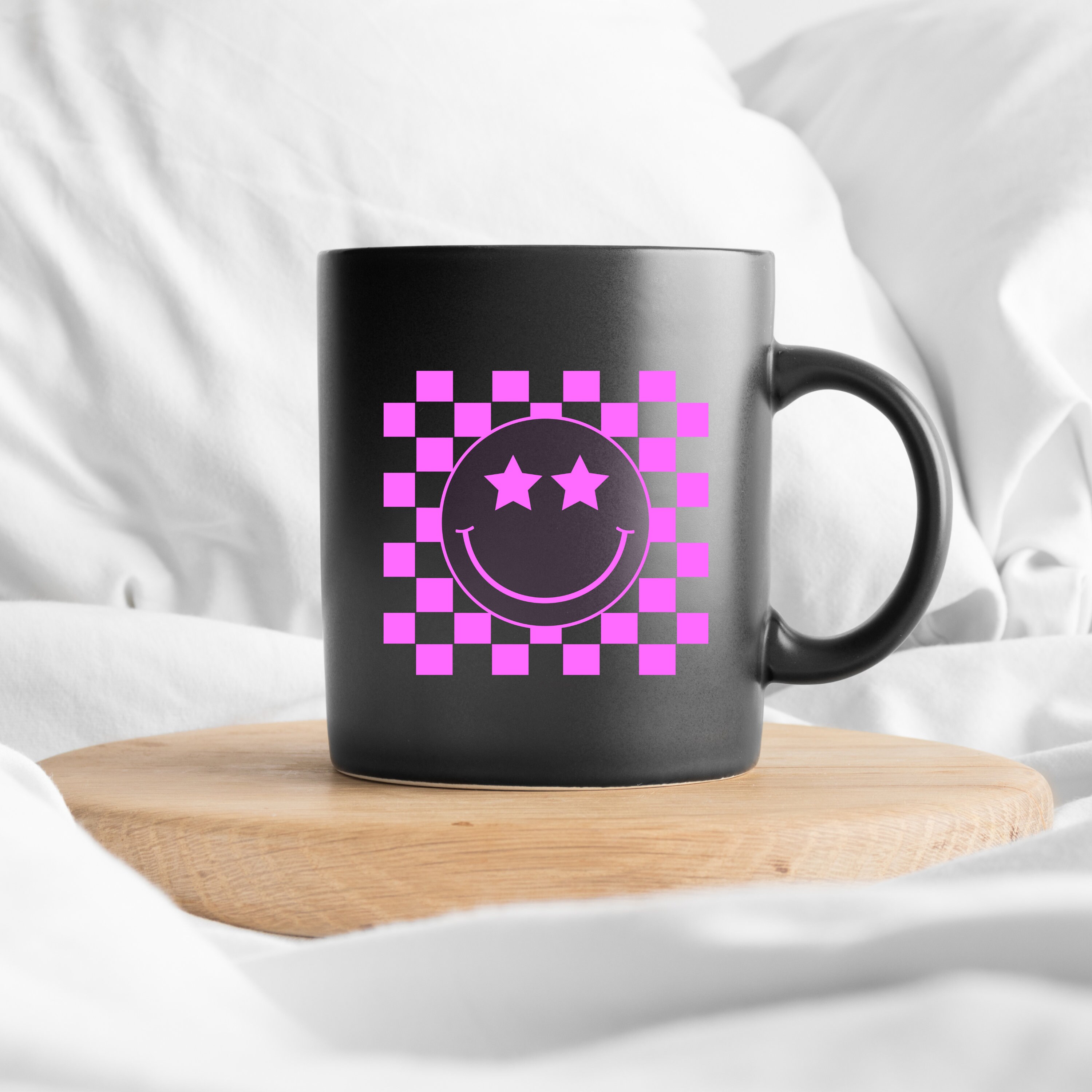 Smiley Face Svg Png Bundle Checkered Svg Png Checkered - Etsy