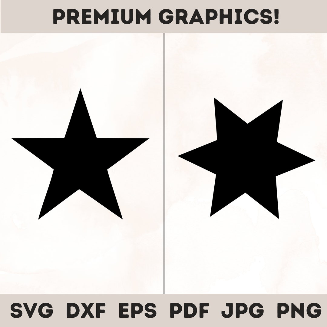 Star SVG Files | Star Cut Files | Star Vector | Star Clip Art | Cricut ...