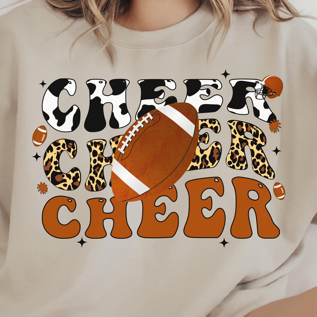 Coquette Football Cheer SVG PNG: Game Day Design (digital Files) - Etsy