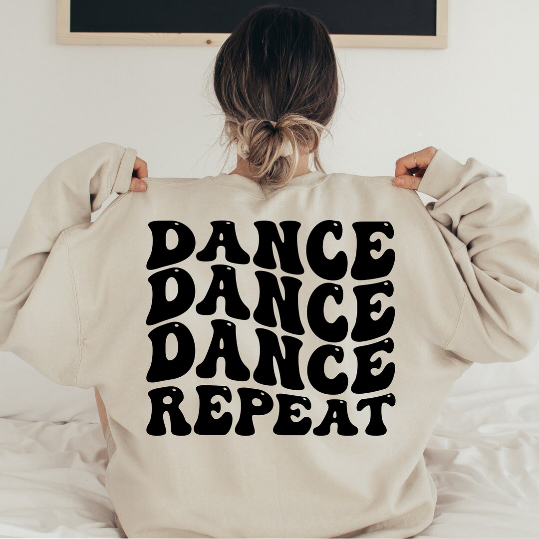 Dance Repeat SVG, Dance Mom Svg, Dance Png, Dancer Svg, Sublimation ...