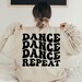 Dance Repeat SVG, Dance Mom Svg, Dance Png, Dancer Svg, Sublimation ...