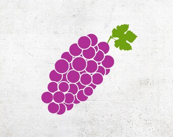 Grapes, Instant Digital Download Svg, Png, Pdf, and Eps Files Included ...