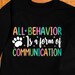 All Behavior is A Form of Communication Svg, Special Education Teacher ...