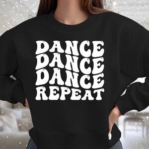Dance Repeat SVG, Dance Mom Svg, Dance Png, Dancer Svg, Sublimation ...