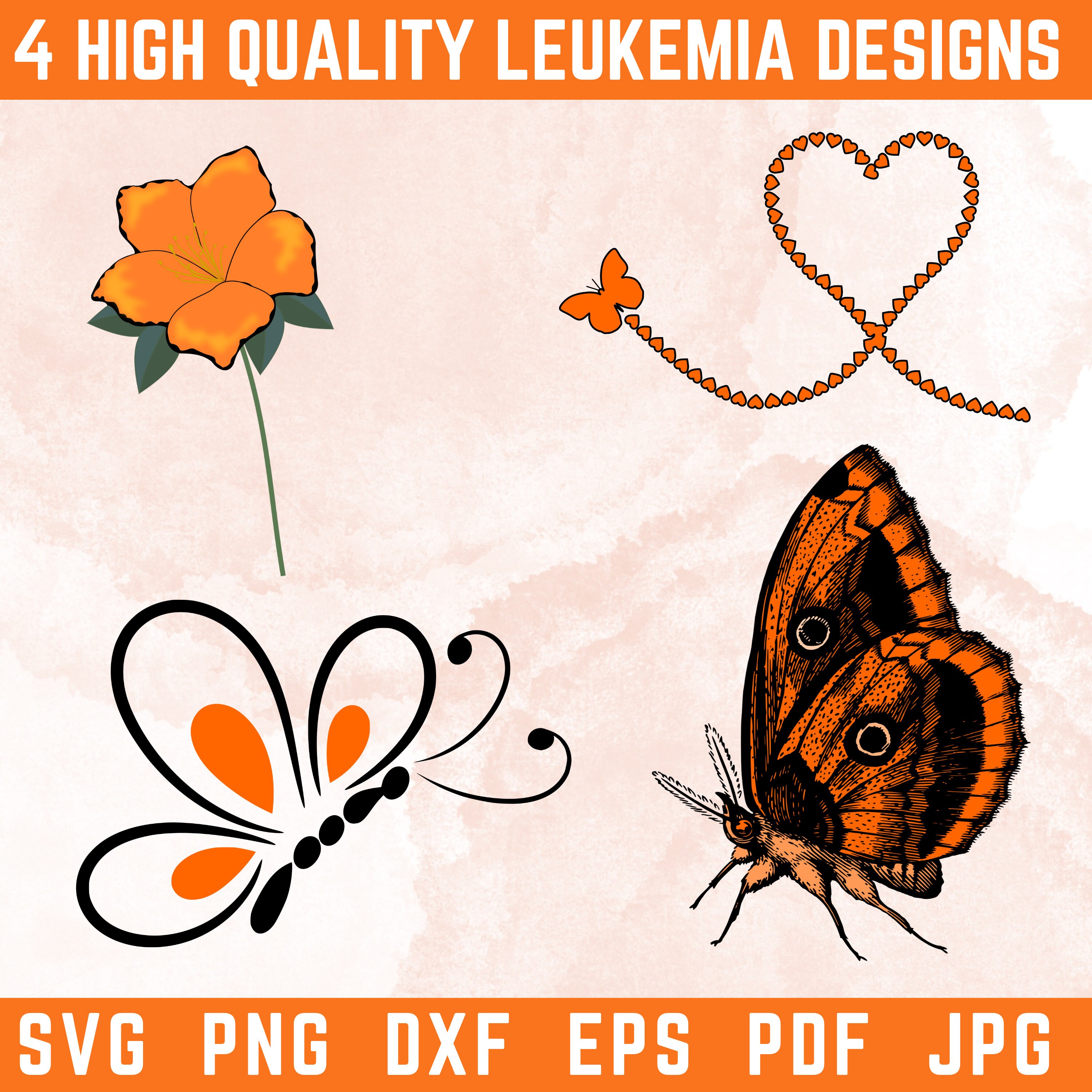 Leukemia Svg Bundle Leukemia Awareness Svg Leukemia Png - Etsy