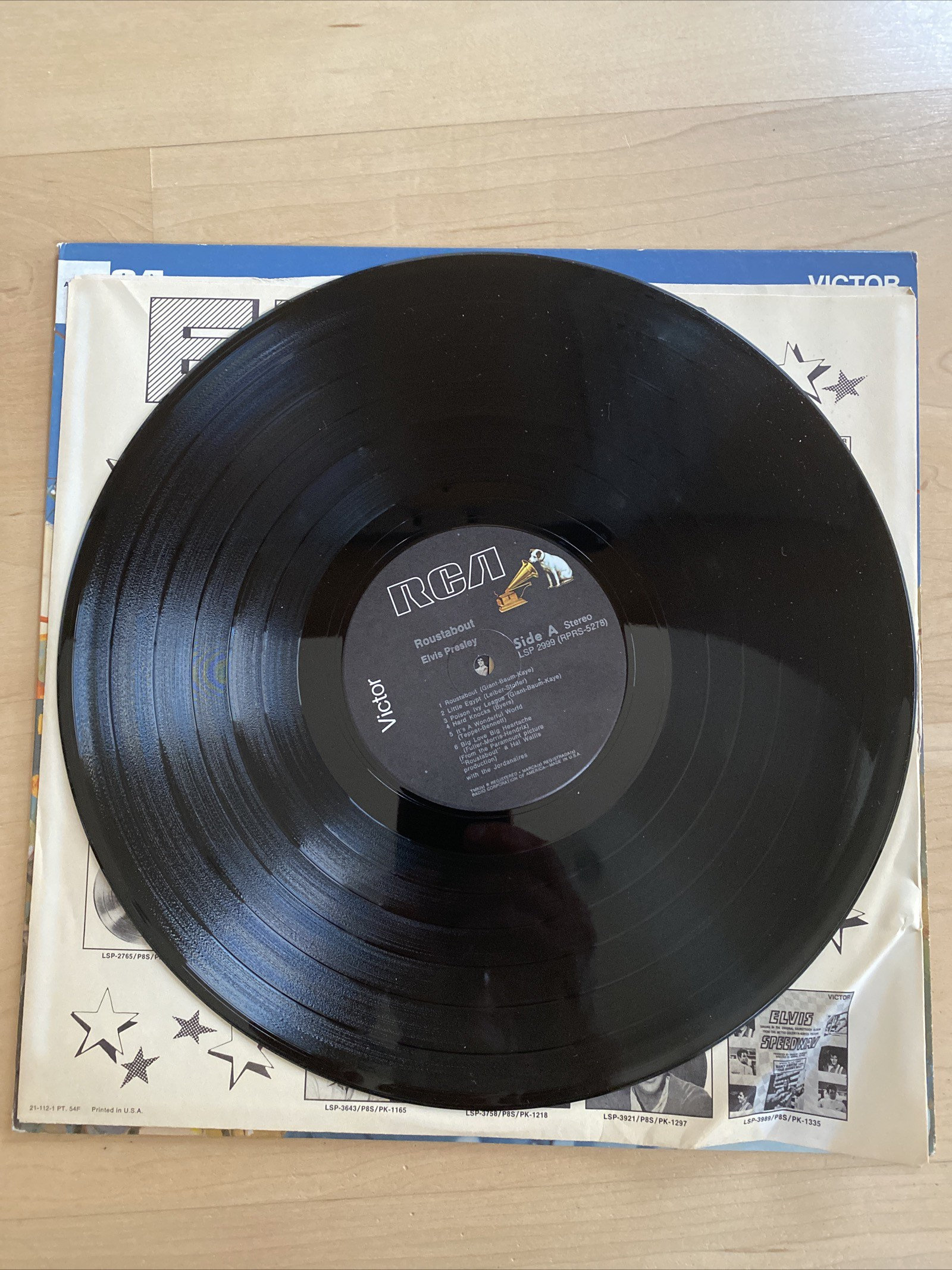 Elvis Presley Roustabout Vinyl 1964 Victor Stereo RCA LSP 2999 - Etsy