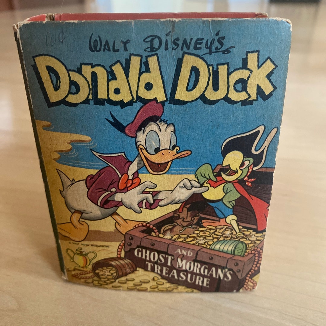 Donald Duck and Ghost Morgan's Treasure Whitman Publishing Company 1946 ...