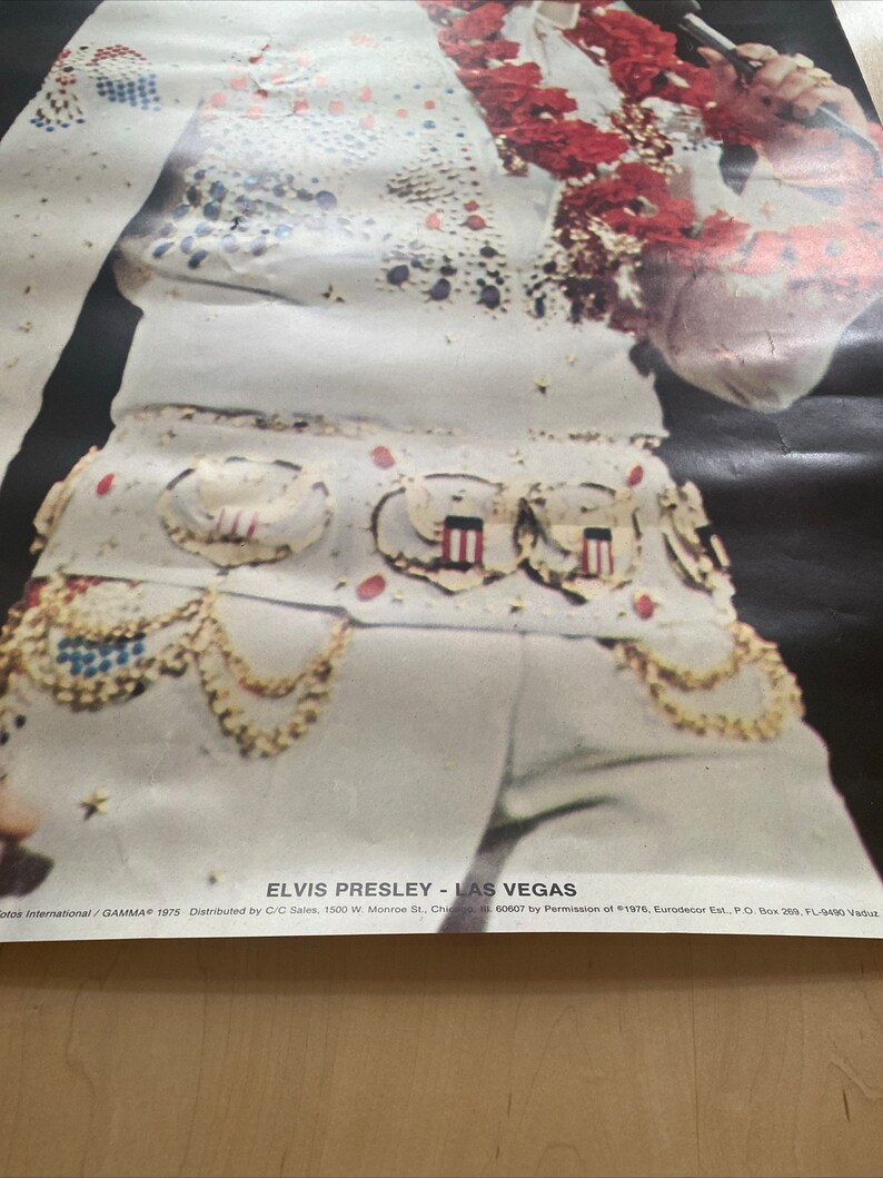 Elvis Presley Gamma Las Vegas Poster 23x35 - Etsy