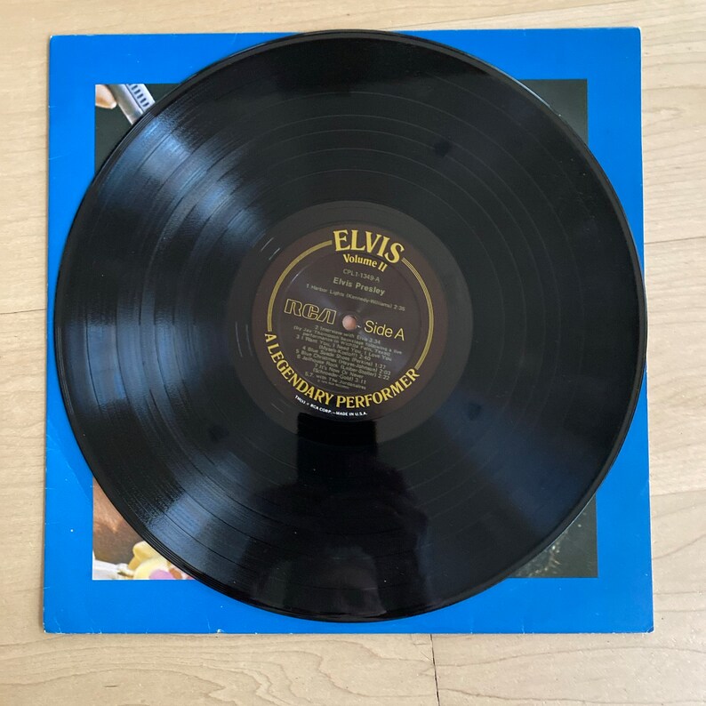 1976 Elvis Presley A Legendary Performer Volume 2 Vinyl Record Album ...