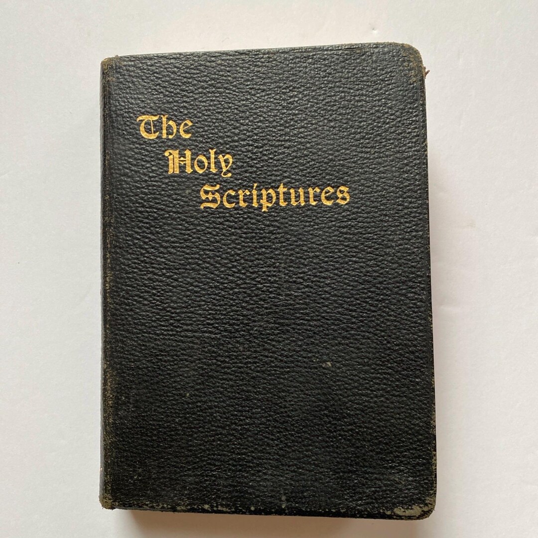 The Holy Scriptures Bible According to the Masoretic Text April 1956 - Etsy