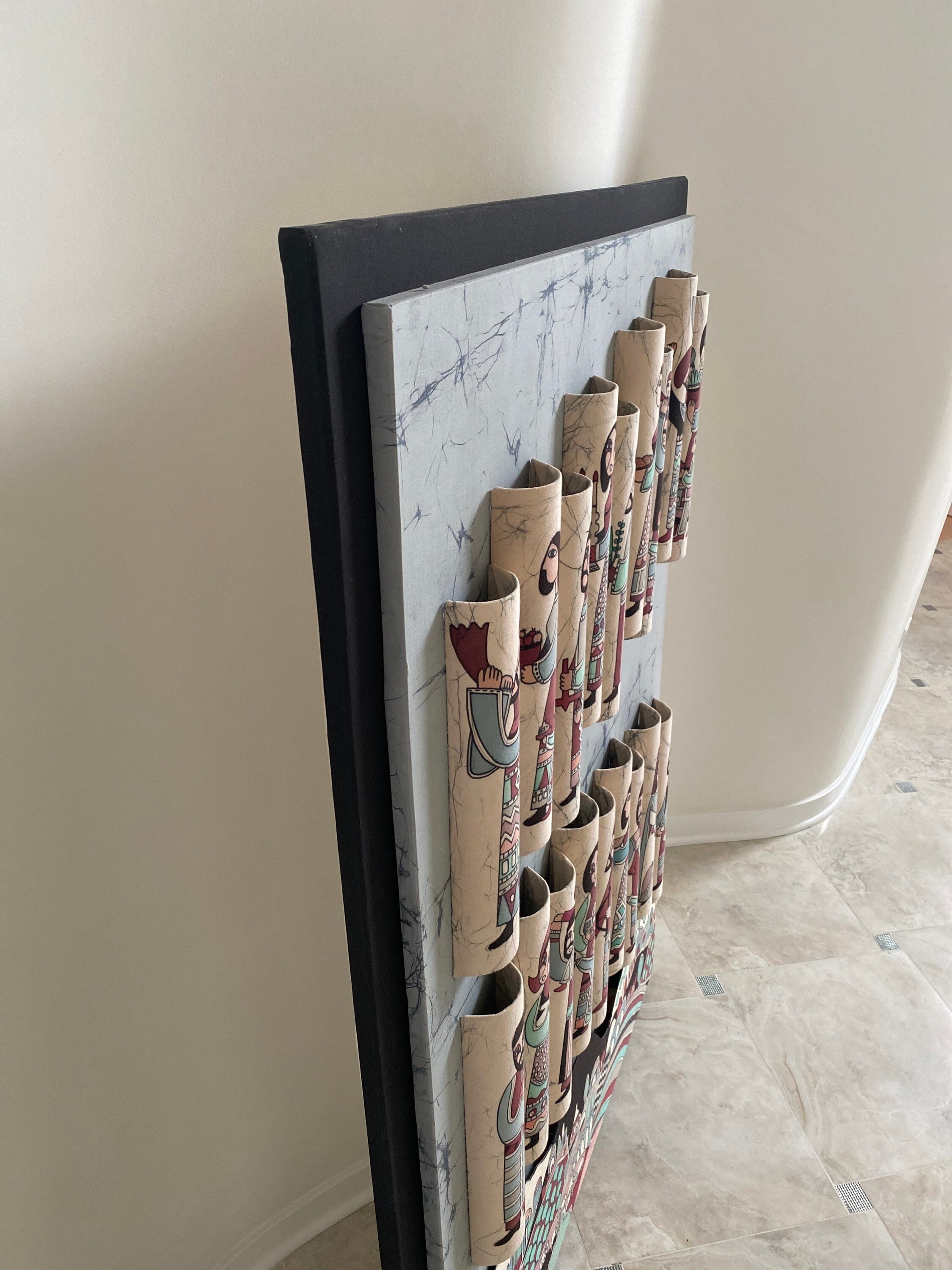 Amos Amit Art Judaica Artwork Jewish Batik Artist - Etsy