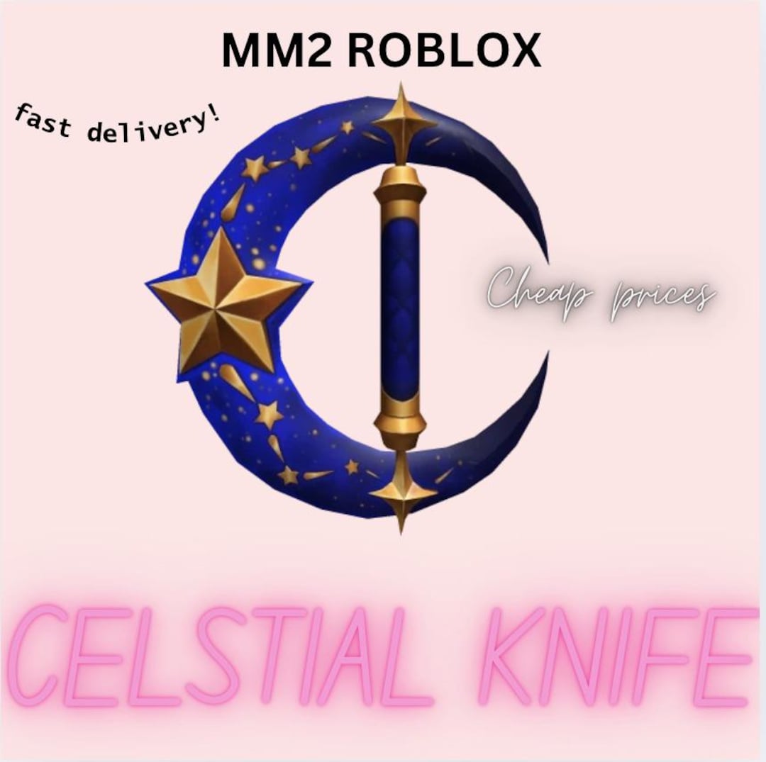 Roblox Celestial Knife Murder Mystery 2 / MM2 Roblox - Etsy