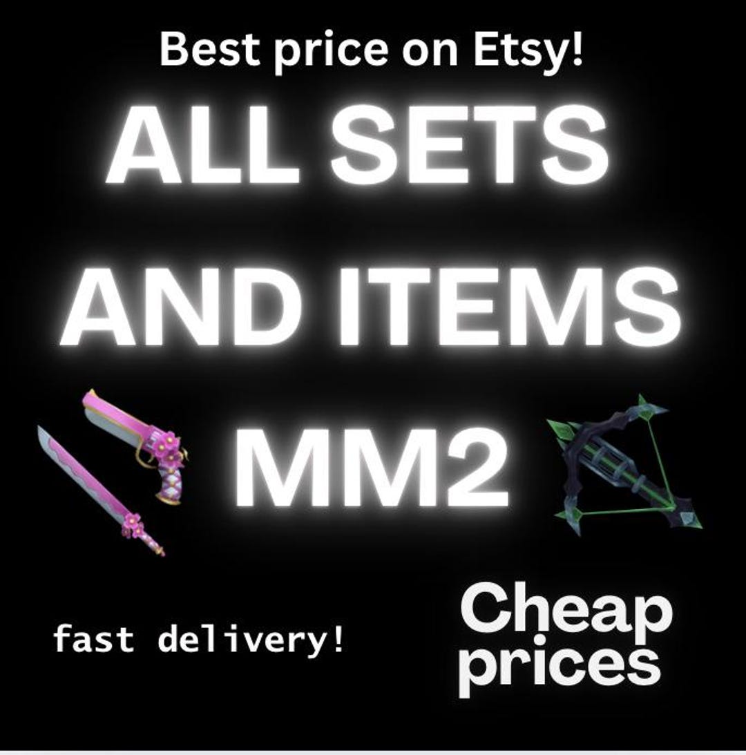 CHEAP All Sets and Items Roblox Murder Mystery 2 MM2 FAST DELIVERY - Etsy