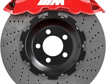 Bmw M Brake Caliper Sticker - Etsy