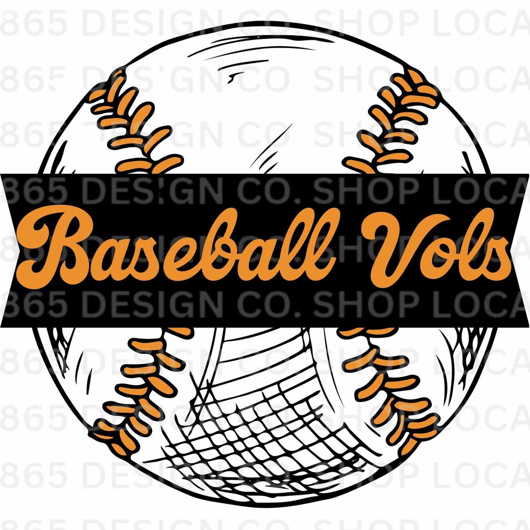 Tennessee Baseball Vols University of Tennessee Banner Logo-png File ...