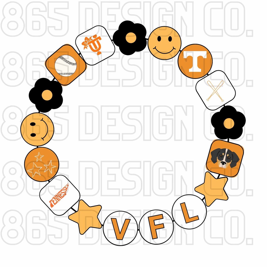 Tennessee Volunteers Swifty Bracelet University of TN Vols Baseball-png ...