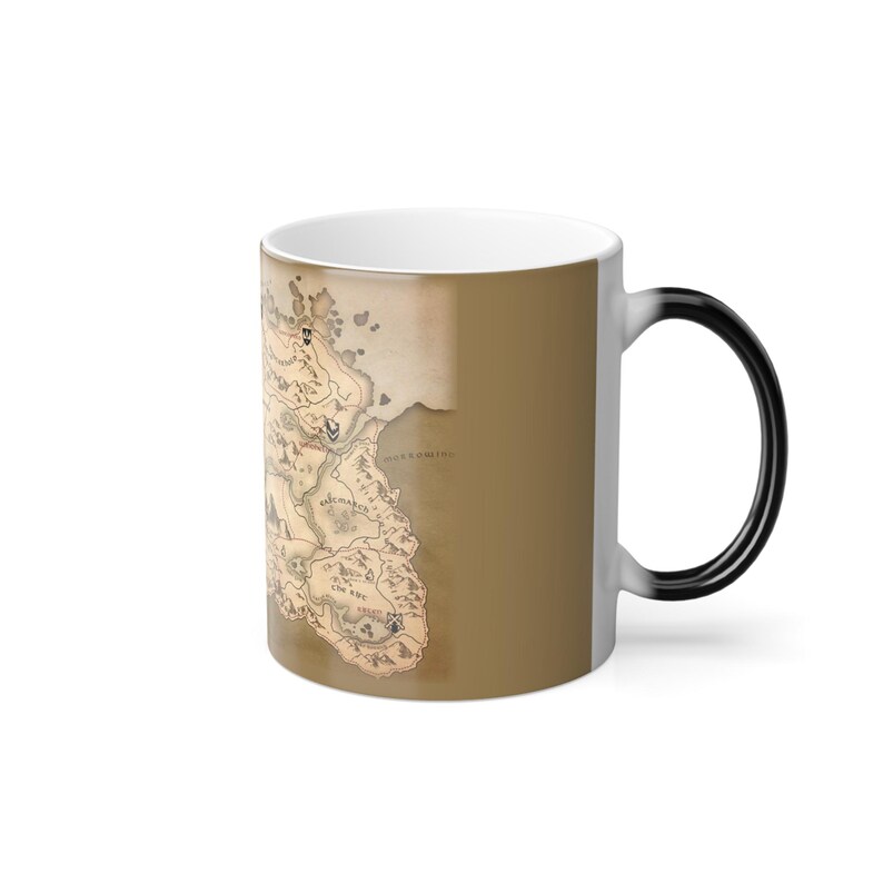 Skyrim Heat Revealing Mug - Etsy