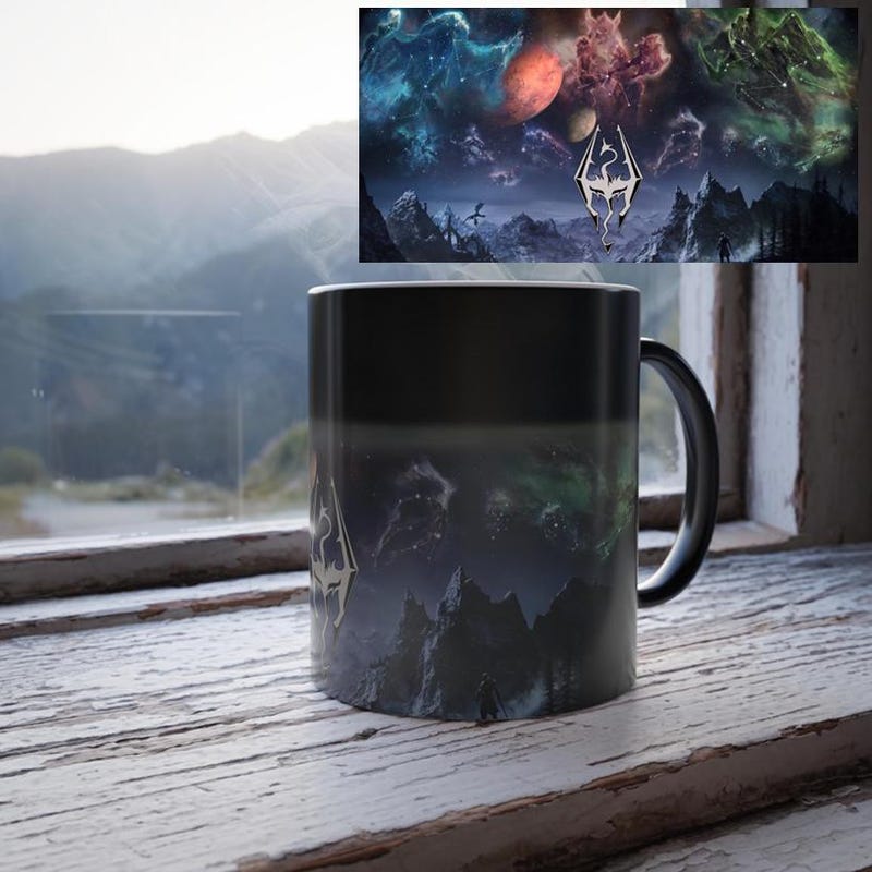 Skyrim Mug - Etsy