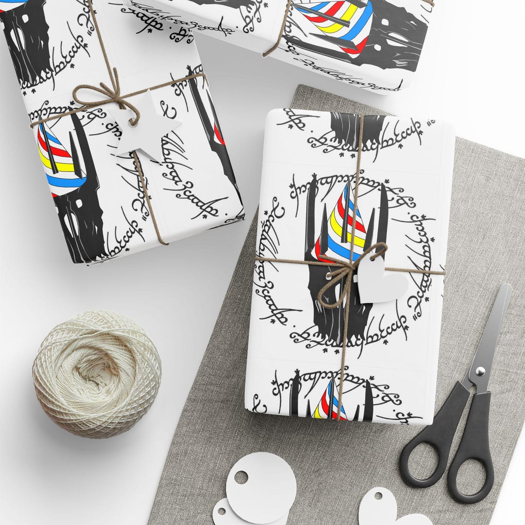 Birthday Sauron| LOTR | Birthday Wrapping Paper - Etsy