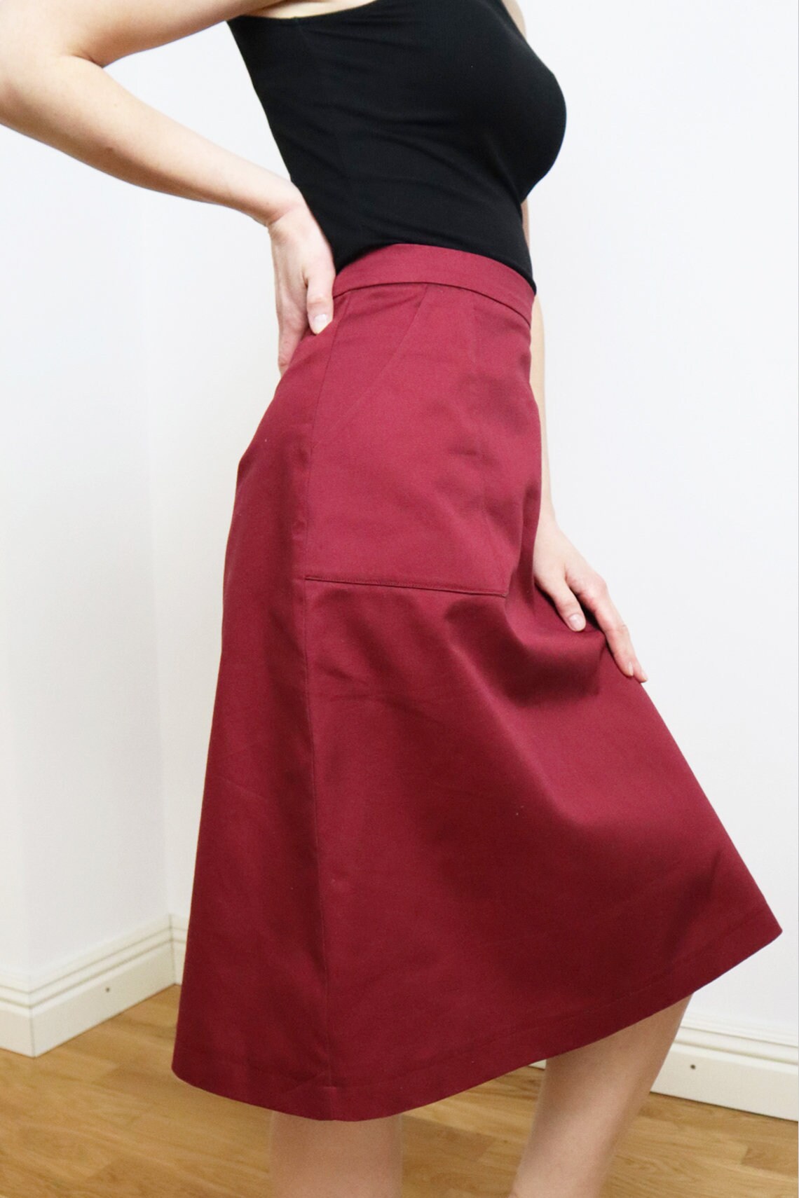 Skirt Sofia Digital PDF Sewing Pattern With Instructions - Etsy