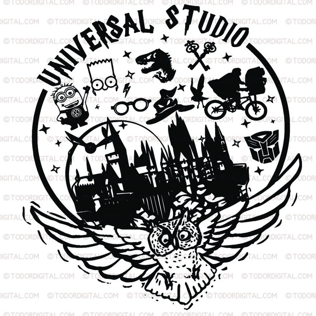 Universal Studios, Universal Studio SVG, Universal Studios Clipart ...