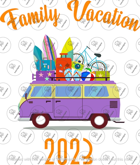 Family Vacation Clipart