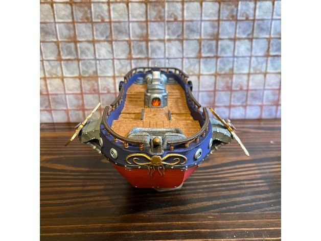 Modelo 3D de Sky Ship para imprimir archivo 3D Skyship STL - Etsy México