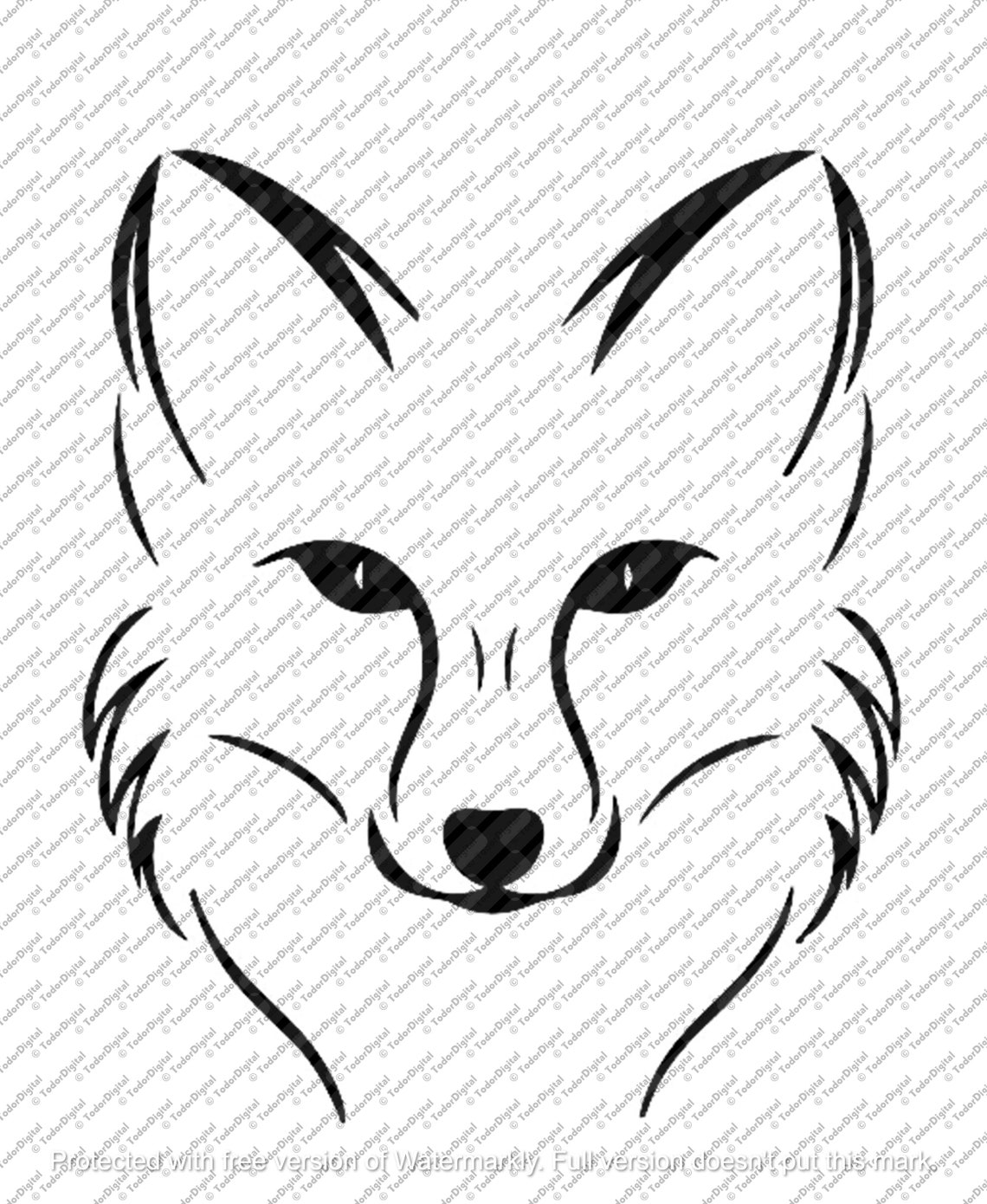 Fox Svg-bestand Fox Clipart dieren Svg wilde dieren - Etsy Nederland