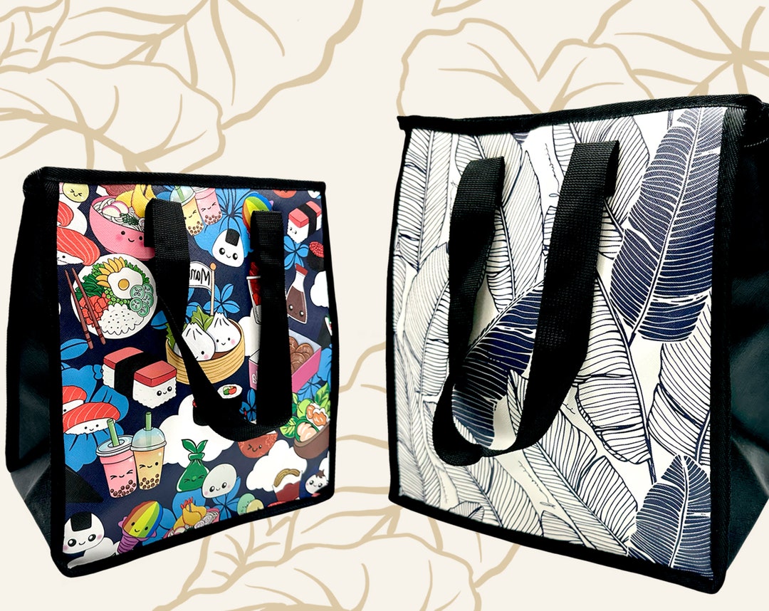 Hawaiian Lunch Bags Insulated Reusable - Etsy