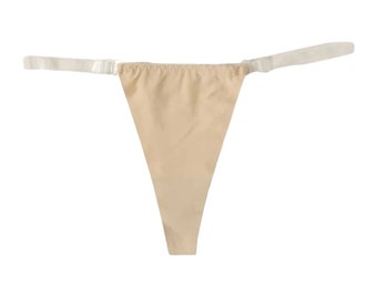 Women's CLEAR PLASTIC G String Thong W/ Back Choice Fetish - Etsy