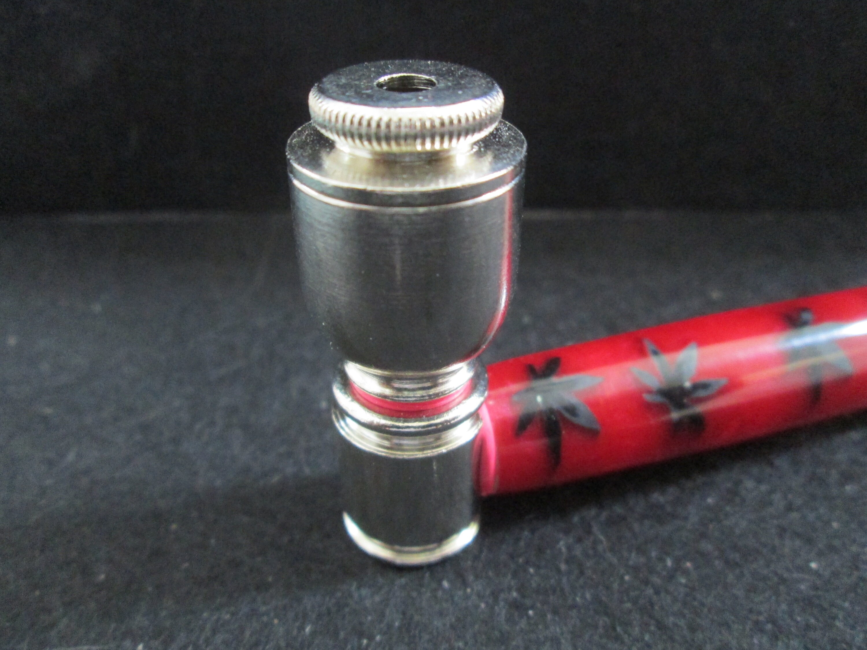 One Hitter Smoking Pipe Pot Leaves Alumilite Body All USA Made - Etsy