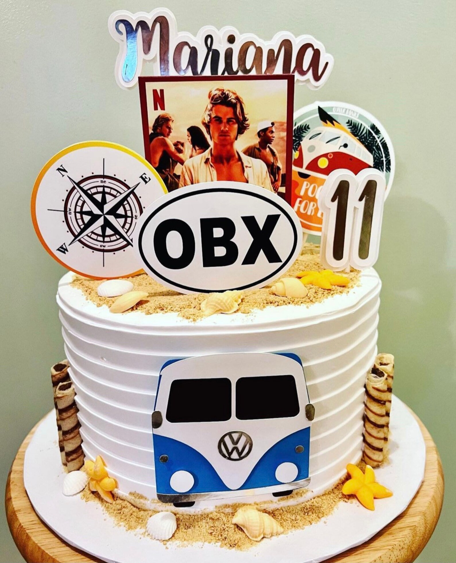 Outer Banks Cake Topper OBX Cake Topper | Etsy UK