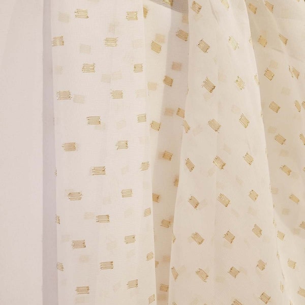 Embroidered Sheer Fabric - Etsy