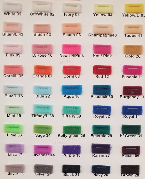 Tulle Net 108 Inch Premium Tulle Fabric Bolt | Etsy