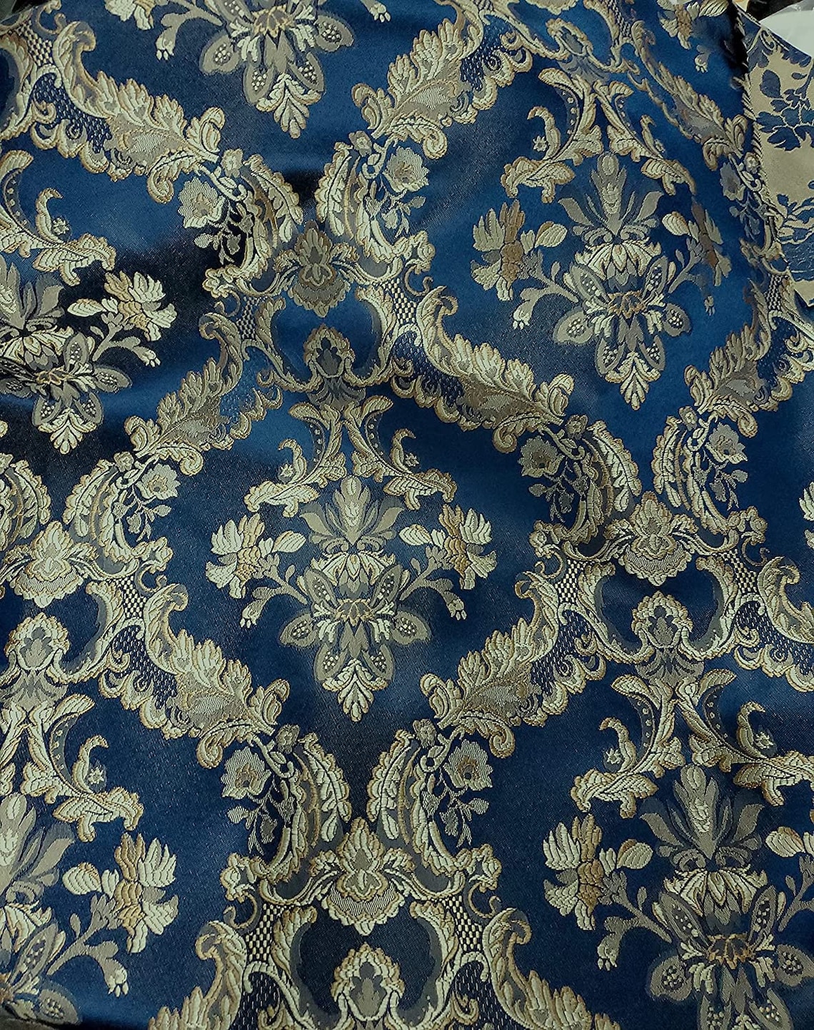 Damask Jacquard Brocade Victorya Classic Fabric 110 - Etsy