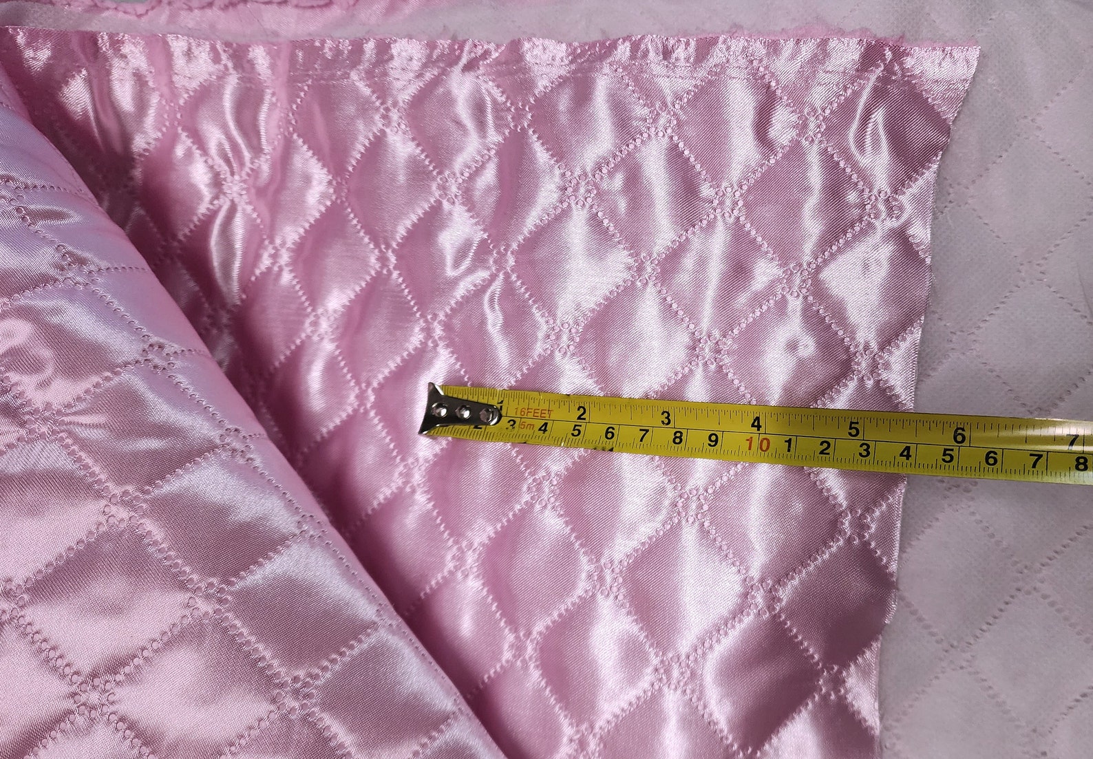 Polyester Quilted Padded Lining Fabric Pink, 60" Wide, Sold by Yard - Etsy