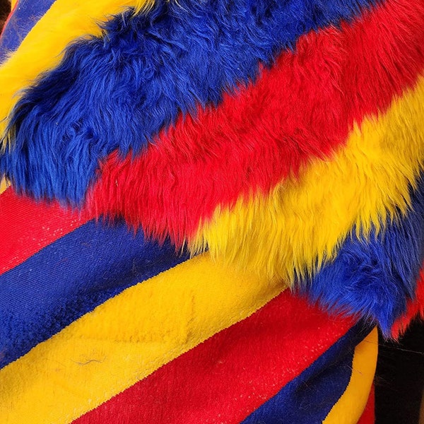 Neon Faux Fur Fabric - Etsy