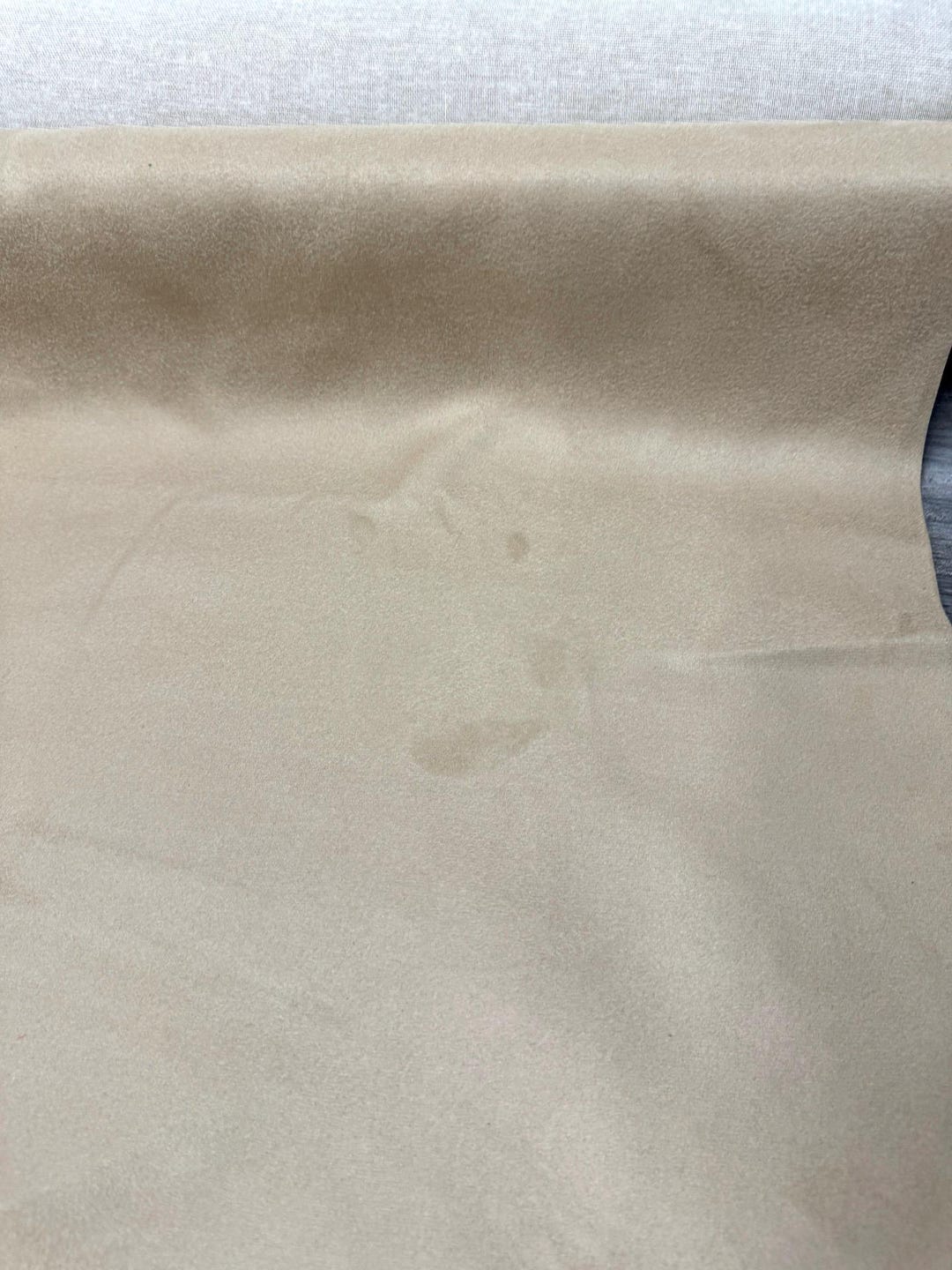 AD Fabric, Suede Microsuede Upholstery, OYSTER Color, Microsuede Fabric ...